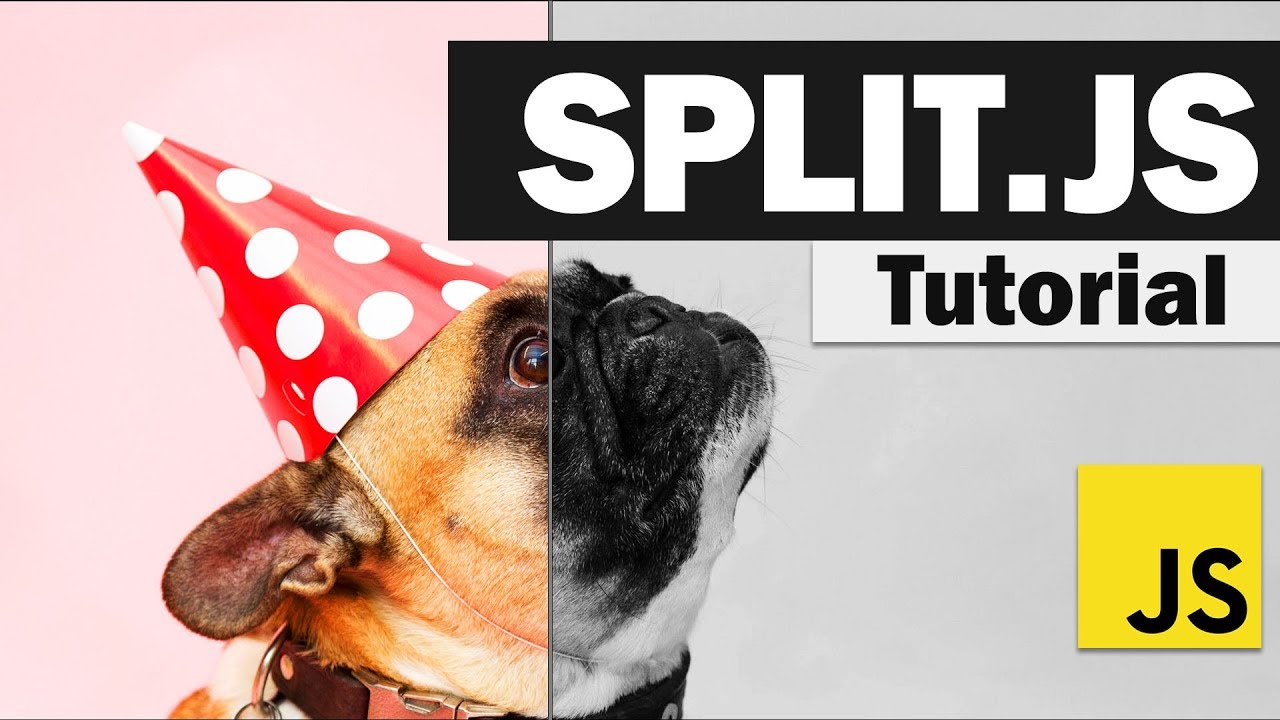 Split.js Tutorial - Create Split Screen Effect on your Website