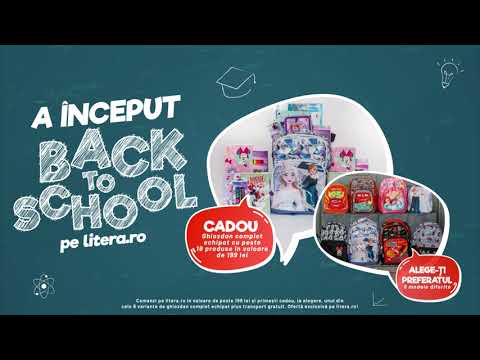 Back to School pe Litera.ro (25-29 august 2021)