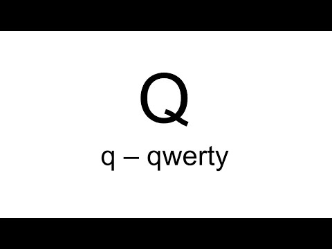 q - qwerty | Q | English Dictionary