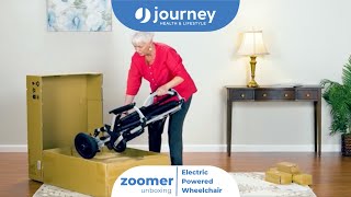Journey Health Zoomer Folding Power Chair 08360