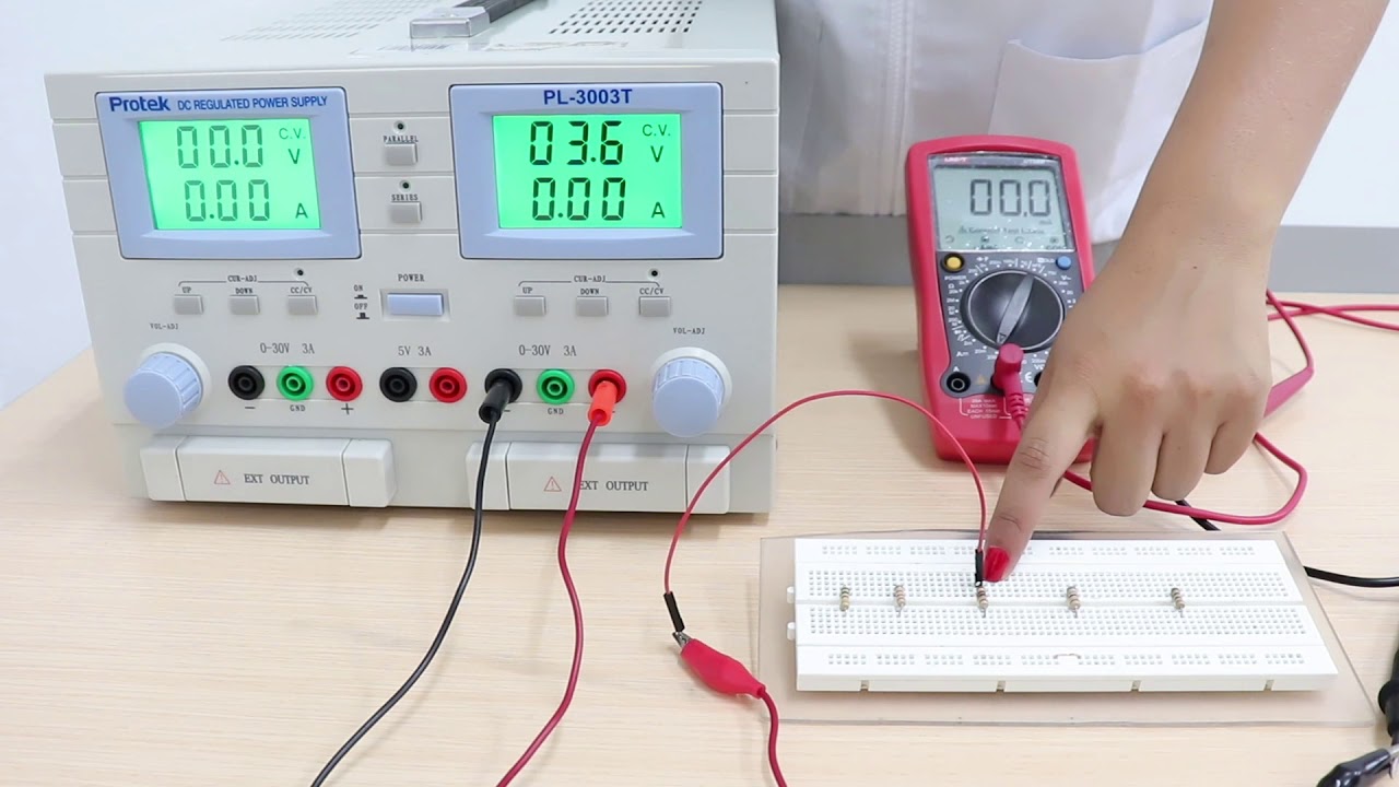 LABORATORY PRACTICE: Ohm's Law Practice