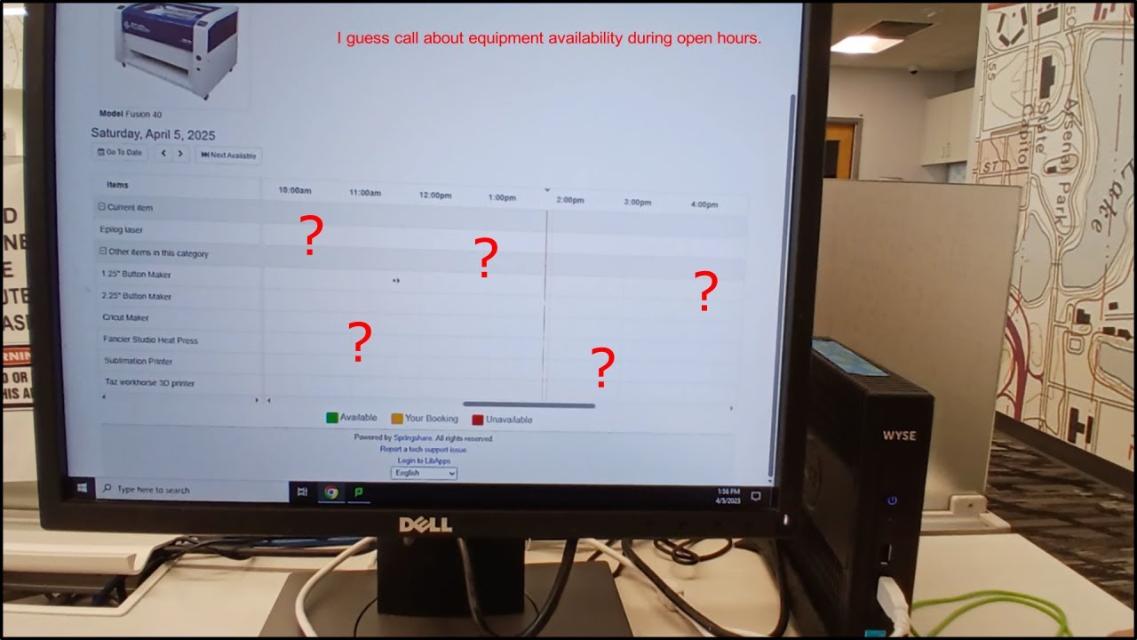 Baton Rouge library RCB makerspace. Mixed picture experience for me. 3D printer. laser cutter.