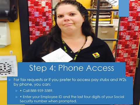 Lowe’s Market Employee Pay Stubs & W2s