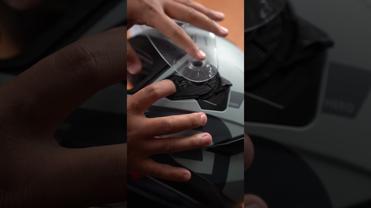 SEC HERO Helmet - Visor Replacement Tutorial