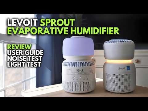 LEVOIT Sprout Evaporative Humidifier - Review and Tests
