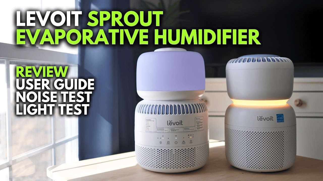 LEVOIT Sprout Evaporative Humidifier - Review and Tests