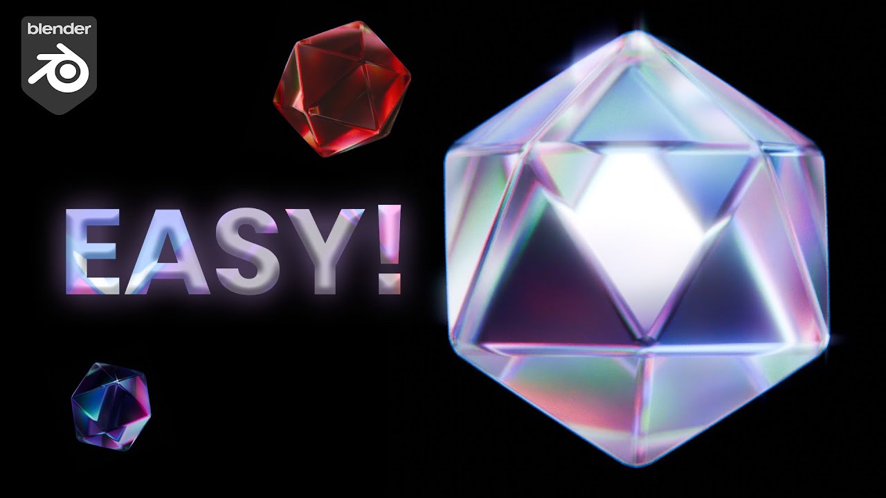 Making Iridescent Materials In Blender Is EASY!