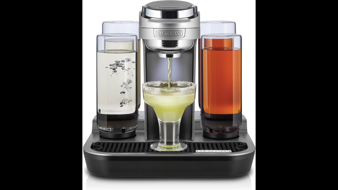 Bartesian Professional Cocktail Maker — Best Smart Home Bar Machine- New Years Gift Idea