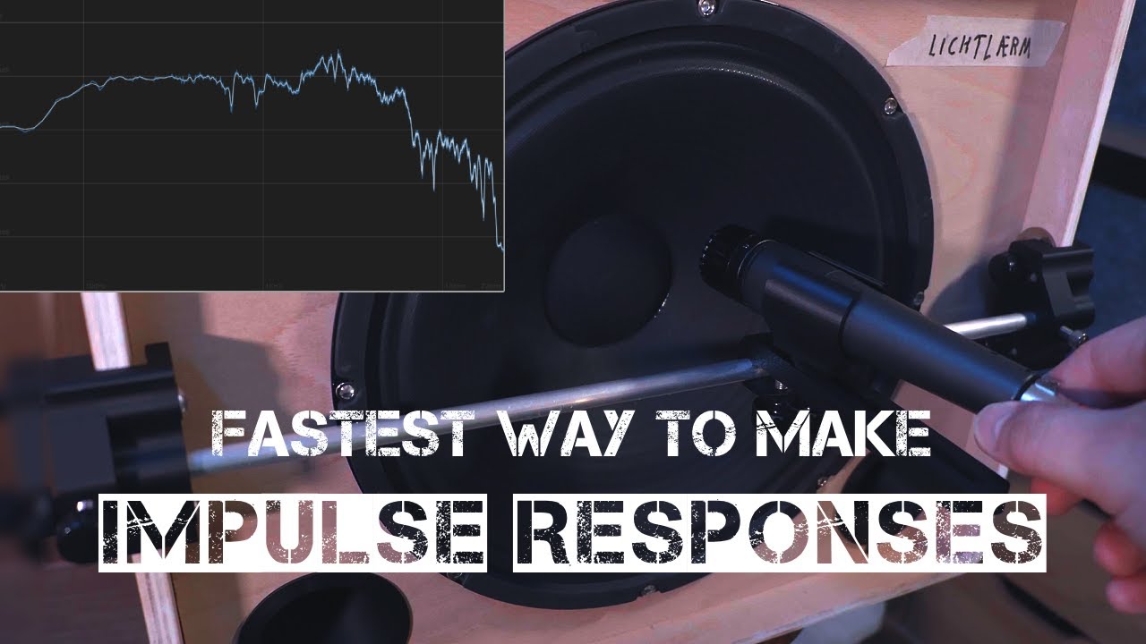 A new and easy way to capture Impulse Responses (IRs)