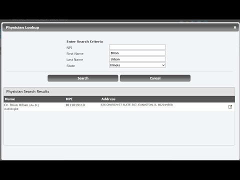 Feature Friday: Physician List - NPI Registry Lookup Tool