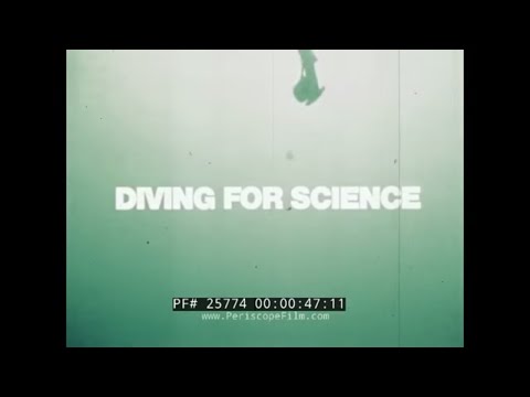 U.S. NAVY SATURATION DIVING, PHYSIOLOGICAL BARRIERS TO DEEP SEA DIVING FILM 25774