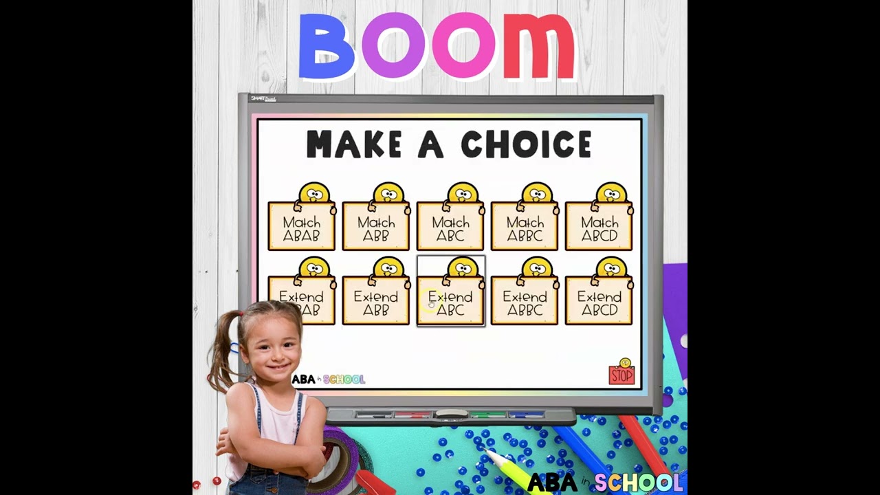 Matching and Patterns Task Boxes PREVIEW