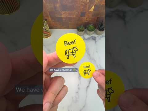 Why Allergy & Dietary Labels are a MUST HAVE for Restaurants 🥜🥩