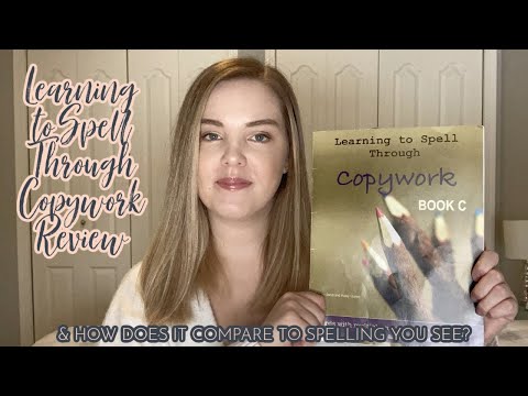 Learning to Spell Through Copywork Review | How it Compares to Spelling You See