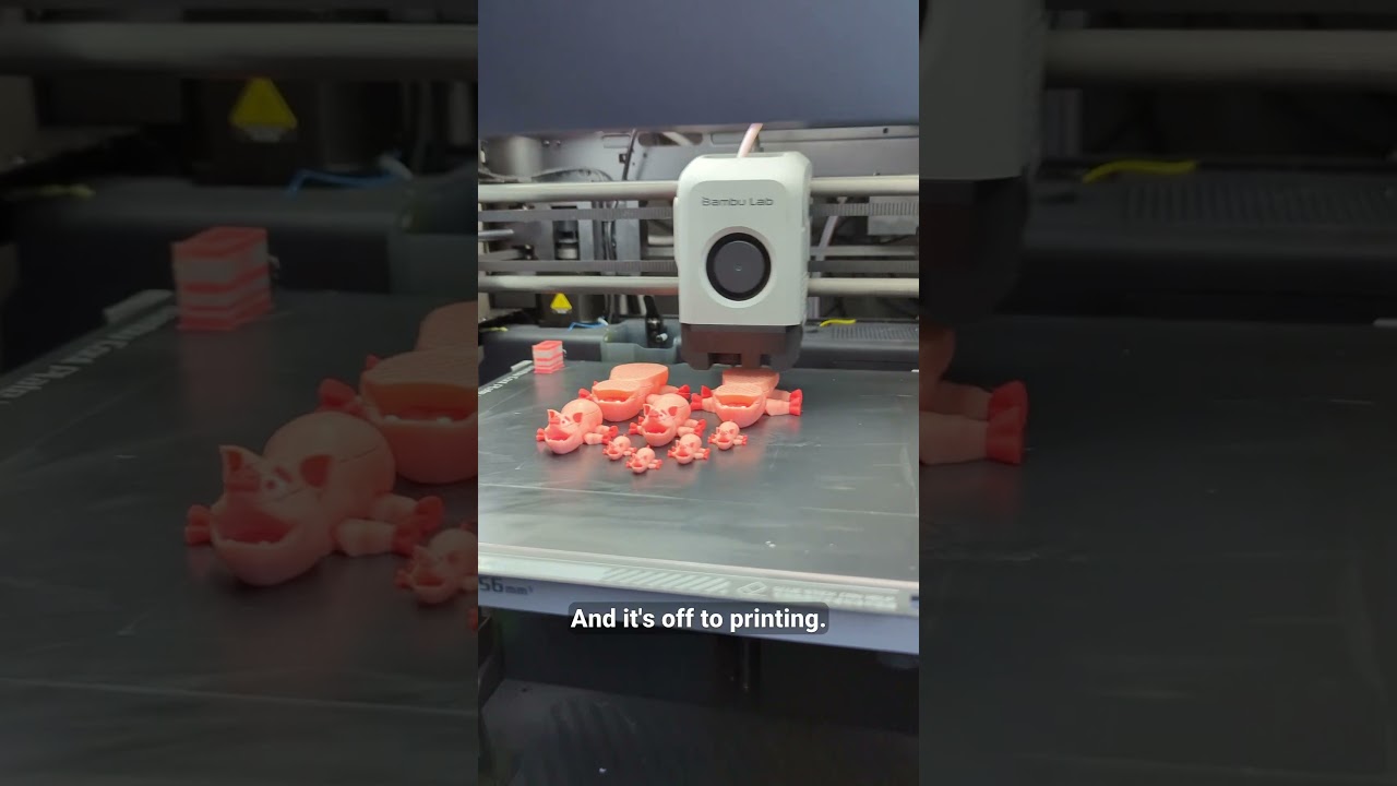 Bambu Lab P1P 3D printer