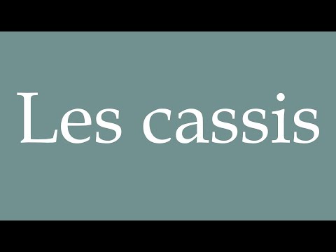 How to Pronounce ''Les cassis'' (Blackcurrants) Correctly in French