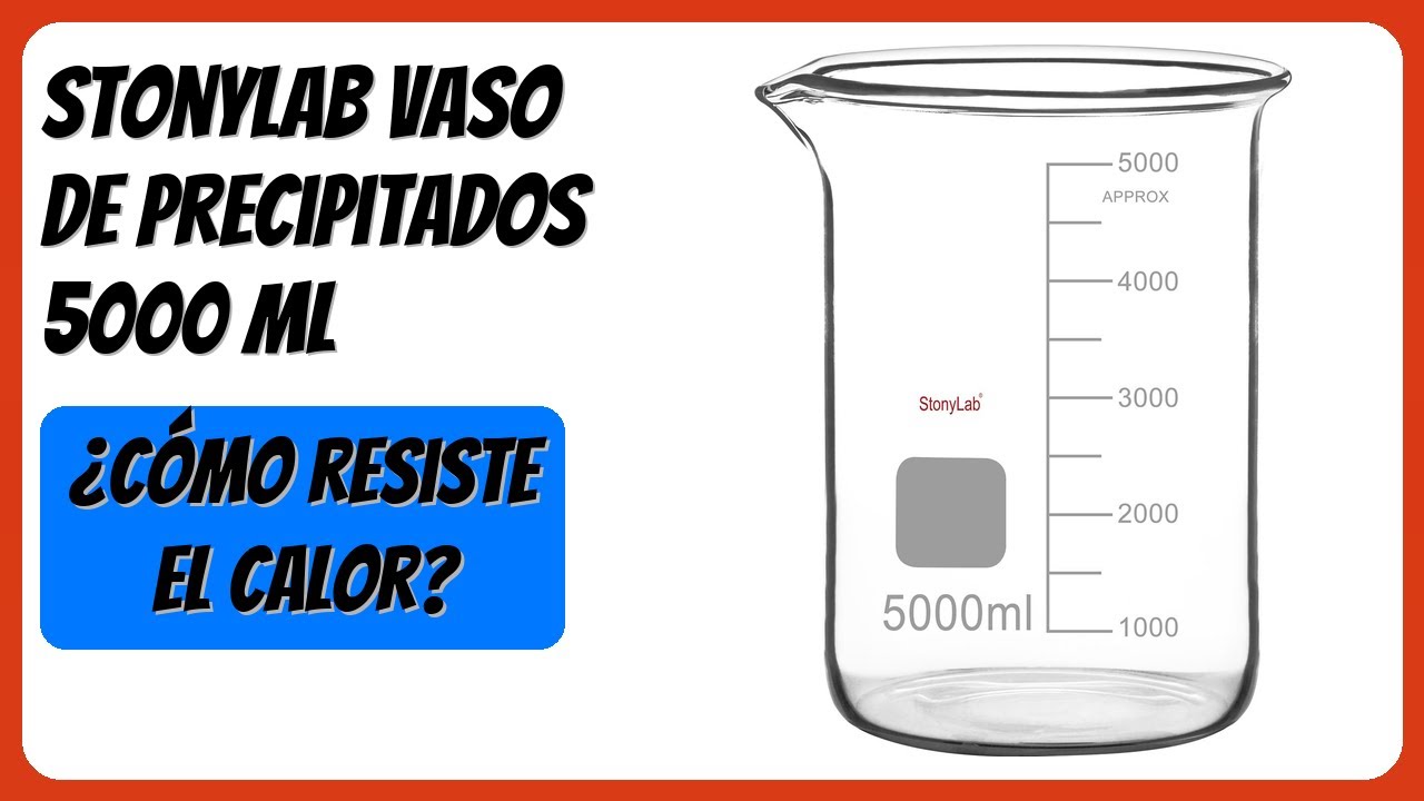 RESEÑA (2026) : Stonylab Vaso de Precipitados 5000 ml. DETALLES