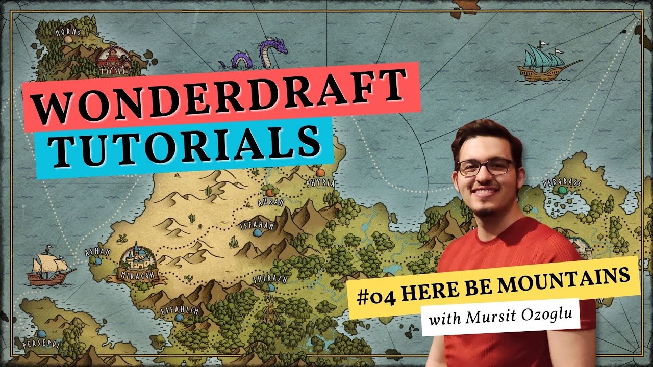 Wonderdraft Tutorial 4: Adding and Customizing Mountains