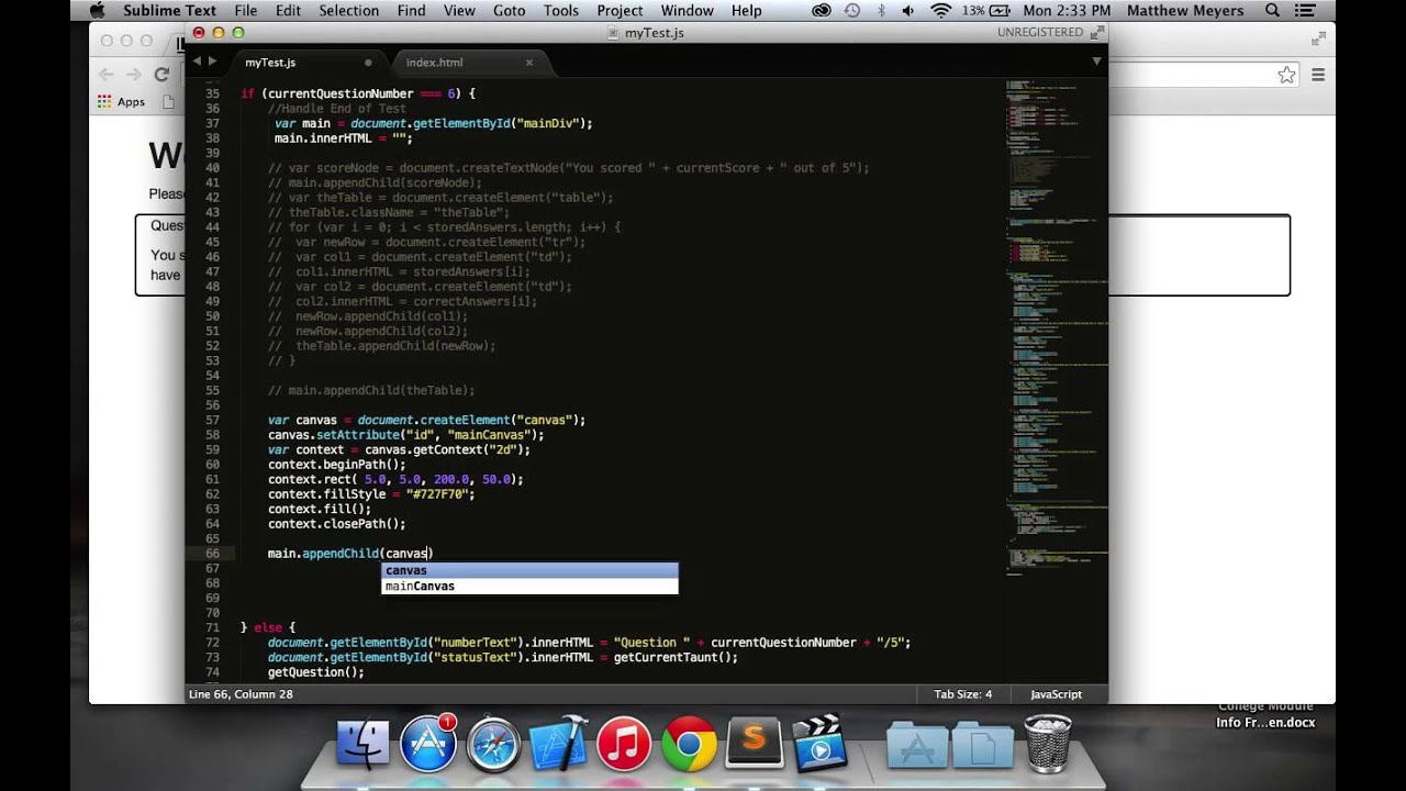 Data Visualization on the Canvas Part 1