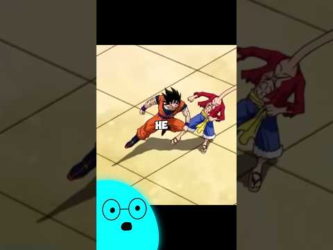 Goku meets luffy #anime #shorts #onepiece #dragonballz