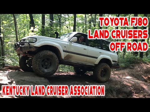 Toyota FJ80 Land Cruisers Off Road | Kentucky Land Cruiser Association