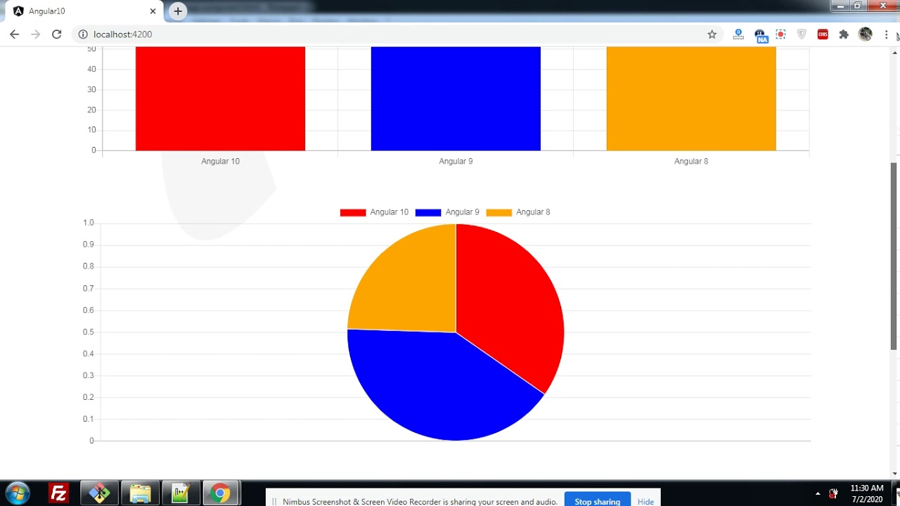 Angular 10 Chartjs Working Example
