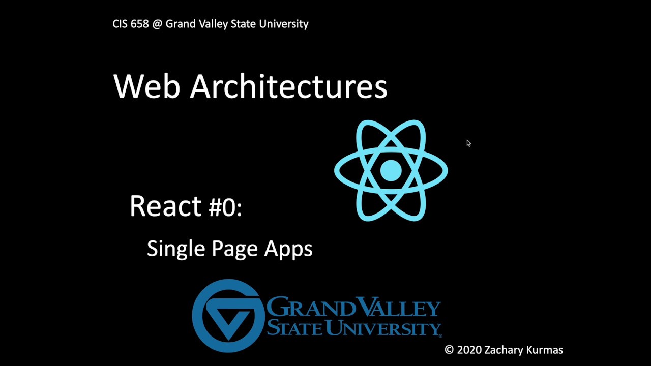 React 0 (CIS 658): Single Page Apps