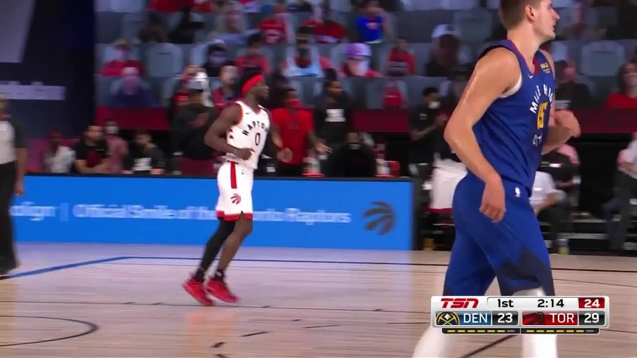 1st Quarter, One Box Video: Toronto Raptors vs. Denver Nuggets