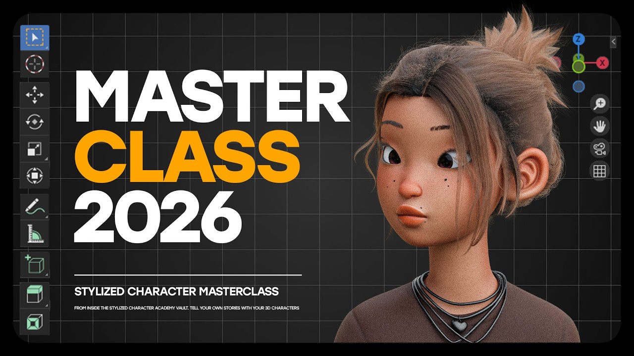 How to Create Stylized 3D Characters (Full Masterclass)