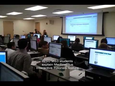 WSU Medical Students Present MedlinePlus