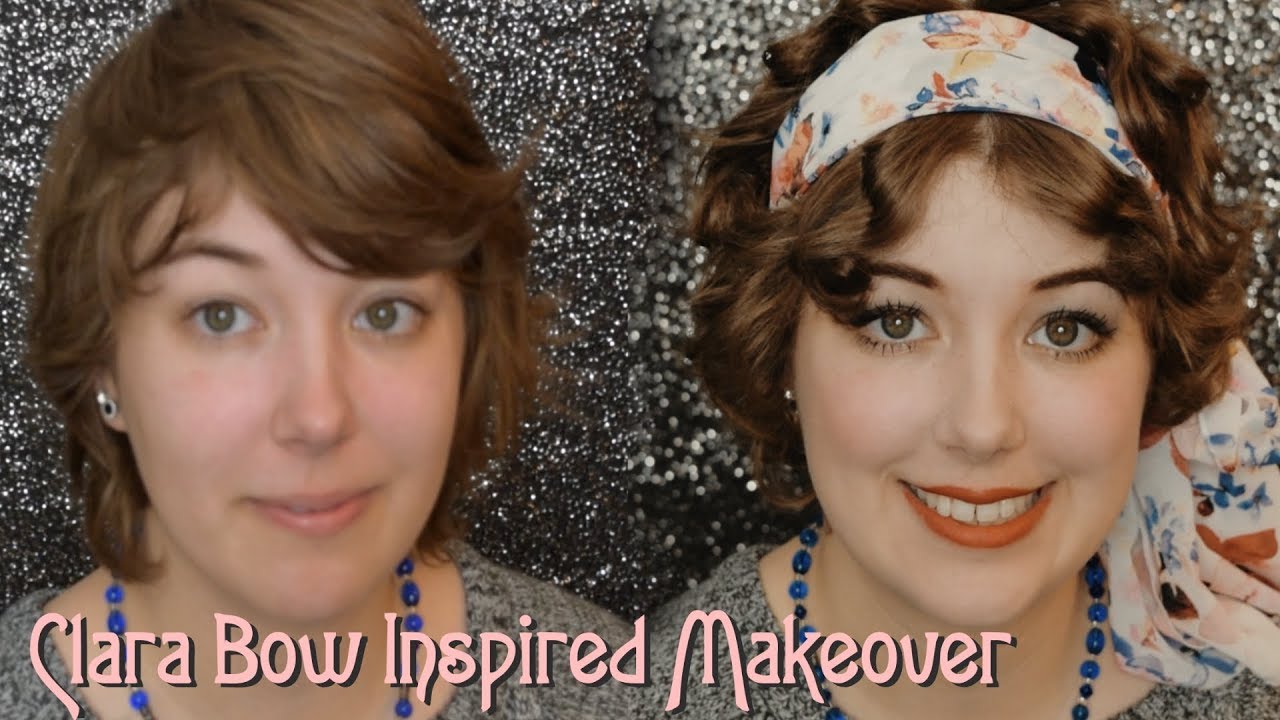 1920s Clara Bow Inspired Makeover