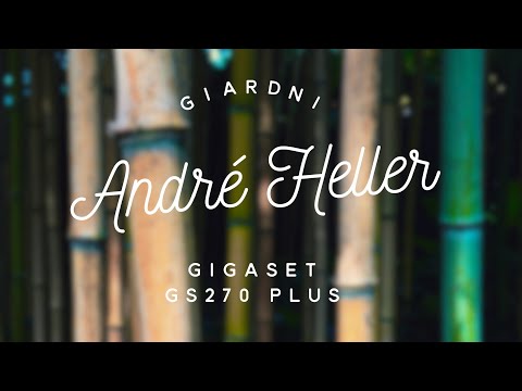 Cinematic Kamera Test "Giardino André Heller" Gigaset GS270 plus