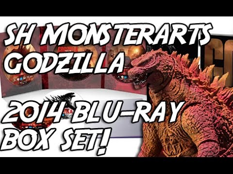 S.H.MonsterArts GODZILLA [2014] Poster Image Version Blu Ray Box Set Japanese