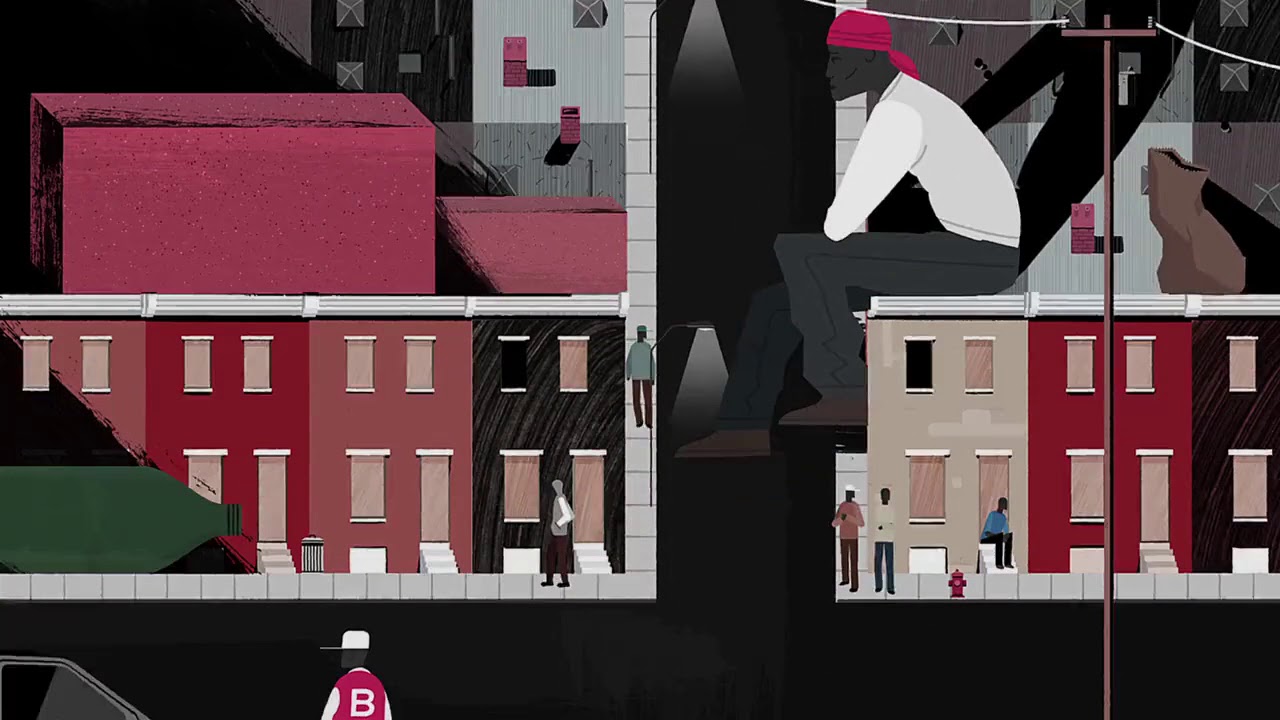 HBO The Wire OP cartoon version