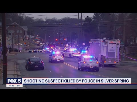 Man dead after firing on police in Silver Spring, authorities say | FOX 5 DC