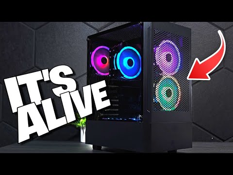 Reviving This DEAD Gaming PC | Salvage Build Pt. 2 Ryzen 2700X + GTX1650