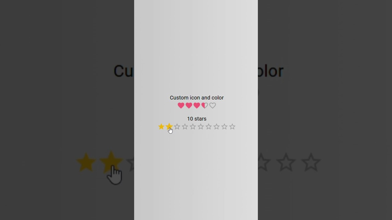How to #create a #feedback #rating #system in #react & #css #coding #tutorial #darkmode #javascript