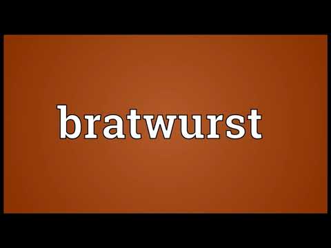 Bratwurst Meaning