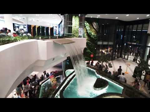"Waterfall" At Central i-City Shopping Mall, Shah Alam, Selangor Darul Ehsan, Malaysia