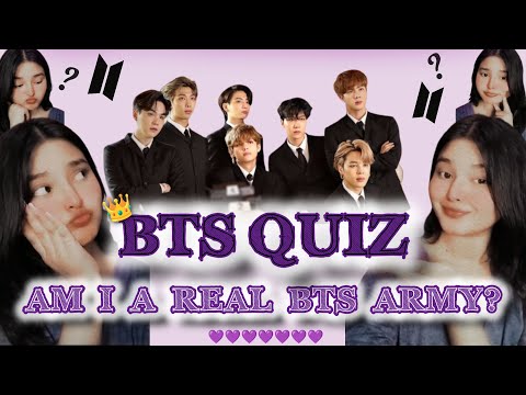 Am I a Real BTS ARMY? | BTS Quiz | BTS ARMY Challengeπ