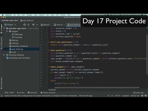 Unescaping HTML Entities | 100 Days of Code: The Complete Python Pro Bootcamp for 2022