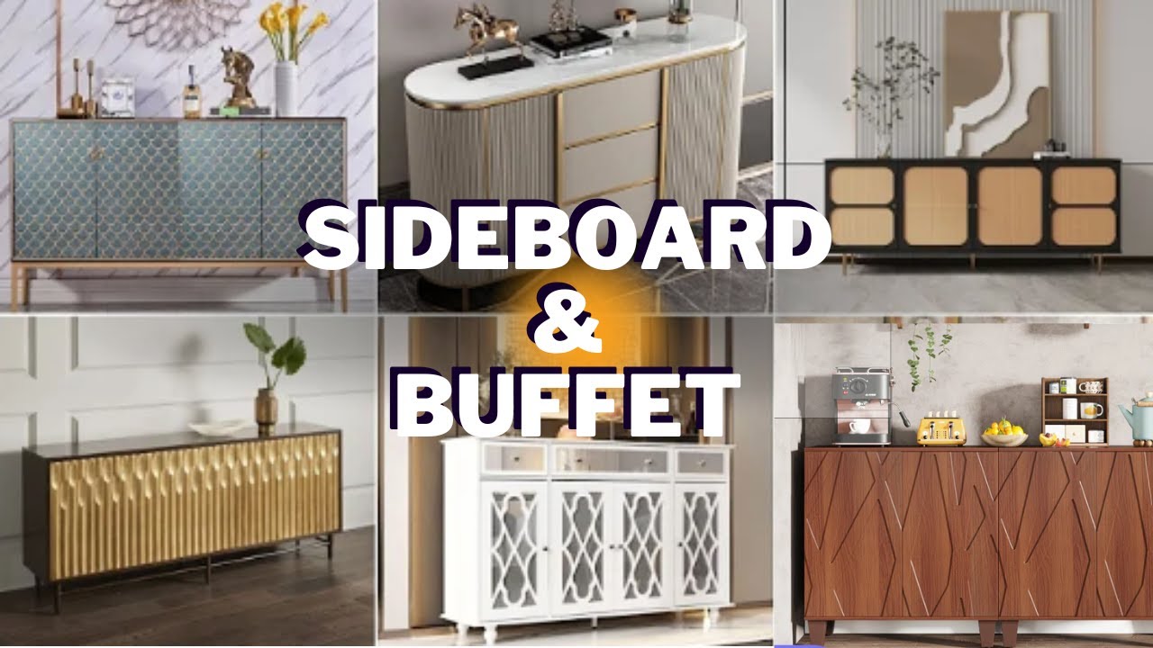 🍁🍂 MODERN SIDEBOARD CABINET DESIGNS FOR BEAUTIFUL HOME ENTRYWAY BUFFET CABINET & CONSOLE TABLE IDEAS