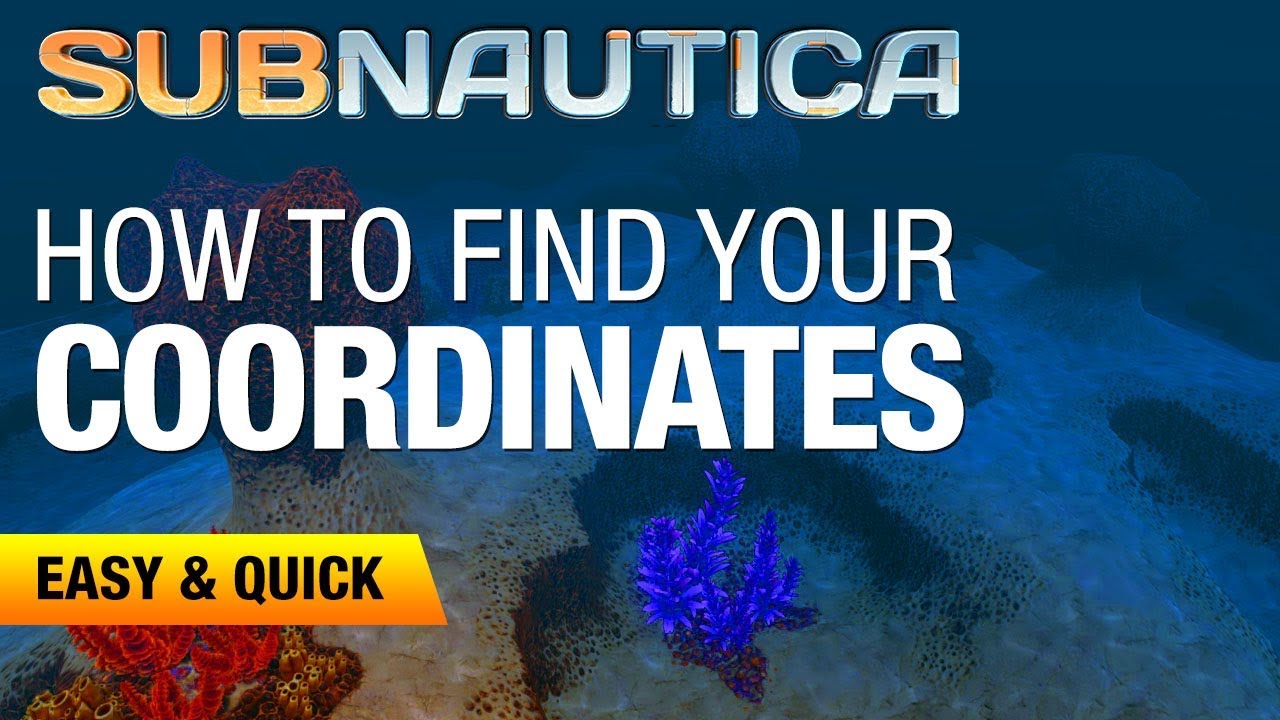 Subnautica Find your Coordinates Guide