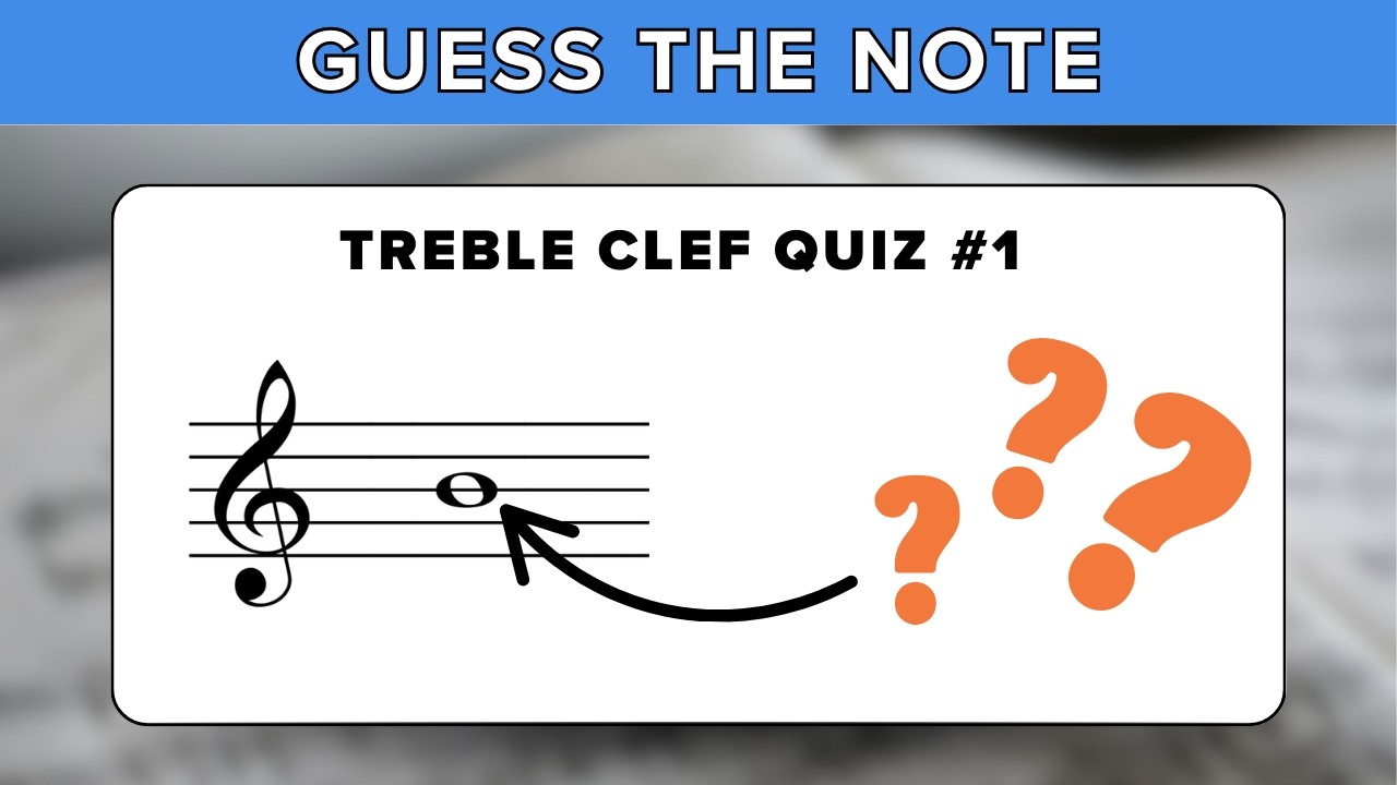 Treble Clef Notes Quiz #1 | Test Your Knowledge!