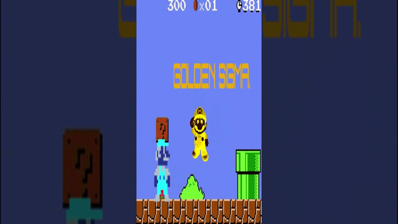 random golden sigma gif i found on tenor but i voiced it #mario #wega #wegaschallenge #shorts