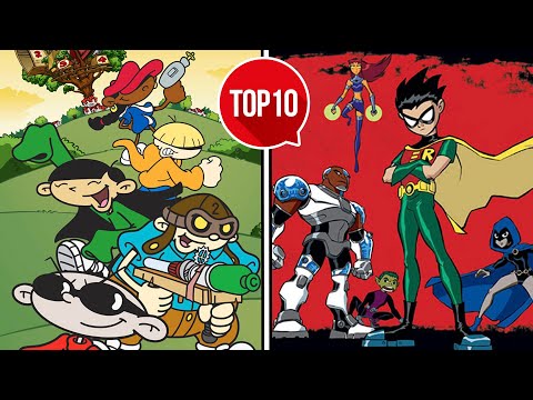Cartoon Network Top 10 Shows Of All Time!