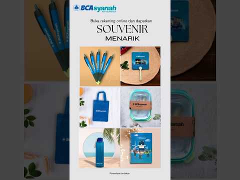 Makin cuan dengan buka rekening BCA Syariah online! #bank
