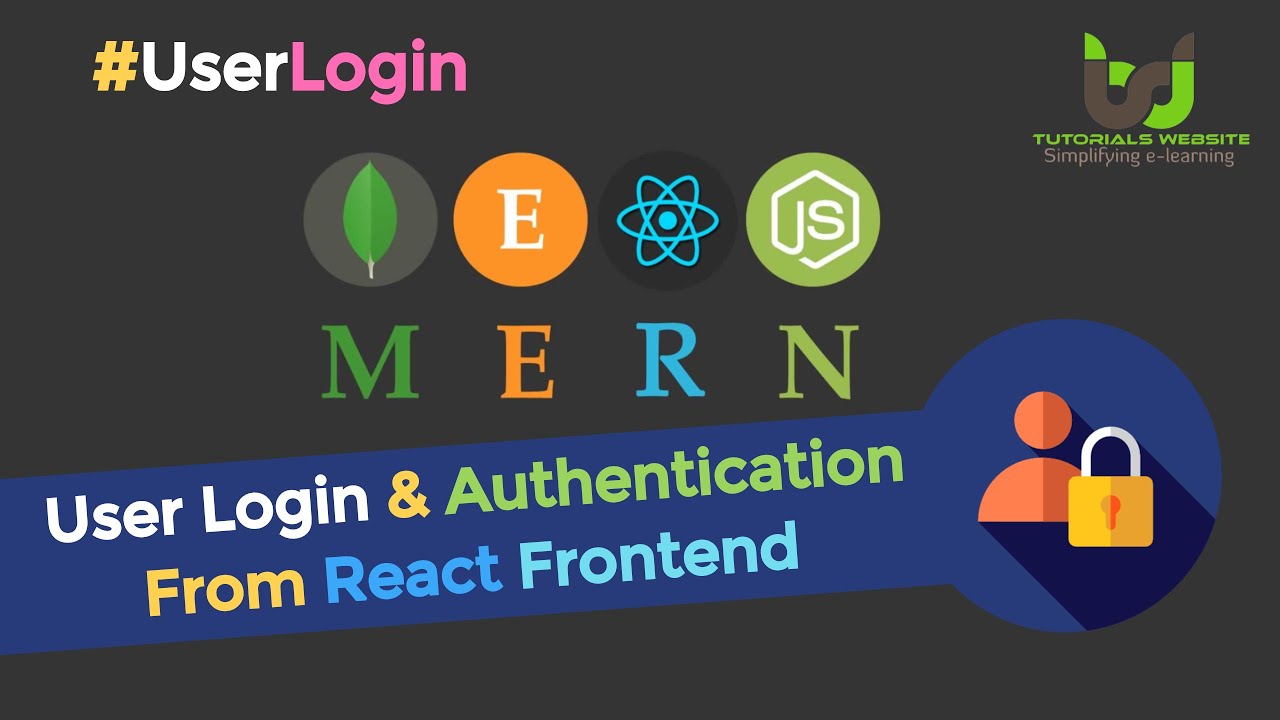 User Login Form & Verify User Credentials in React | tutorialswebsite