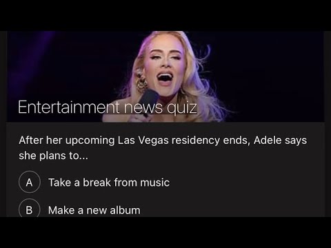 Entertainment News Quiz | Sept 4, 2024