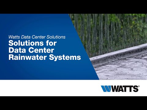 Watts Data Center Rainwater Solutions